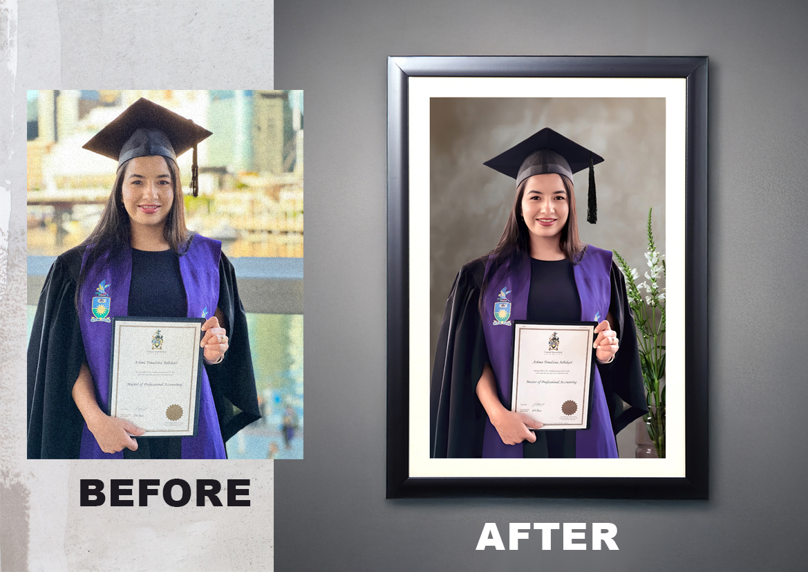 How to Photo Print Low-Resolution Graduation Photos with Professional ...